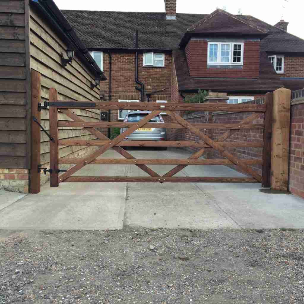 5-Bar Driveway Gate - Tarmec & Croft Fencing & Gates